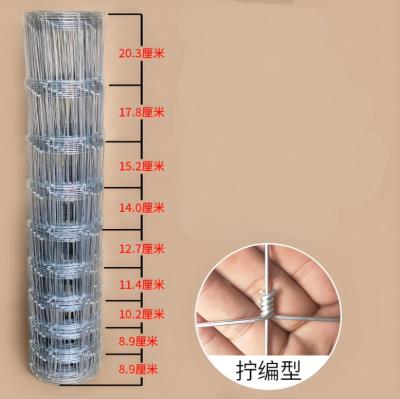 China Highly-Durable Heavy Duty Galvanized Tensile and Corral Wire Woven Field Cattle Fence Roll for Long-Lasting Performance for sale