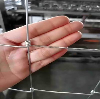 China Heavy Duty 1.5M*100M Fixed Knot Galvanized Metal Livestock Fence Net for Animal Control for sale