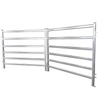 China 6 Feet High Hot Dipped Galvanized Sheep Corral Panels Carbon Steel for sale