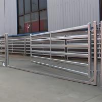 China Temporary Metal Enclosures Easily Assembled Cattle Sheep Horse Yard Fence Panel for sale