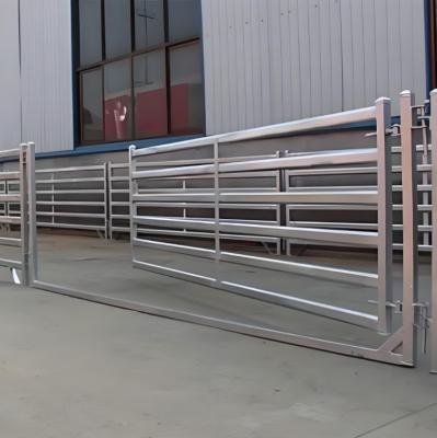 China Temporary Metal Enclosures Easily Assembled Cattle Sheep Horse Yard Fence Panel for sale