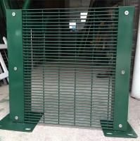 China Clear View Anti Climb 358 High Security Fence Panel For Airport Railway Prison for sale