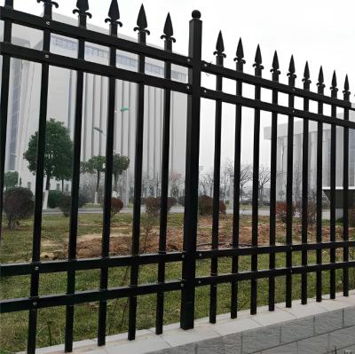 China OEM ODM Design Galvanized Tubular Security Steel Fence for sale