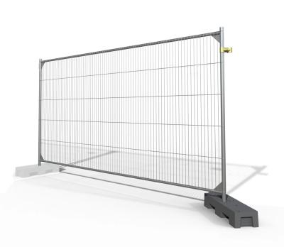 China 2Mx3.5M Hot Dip Galvanized Temporary Heras Fencing Panels with 32mm Frame Tube for Construction Sites for sale