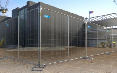 China Hot Dipped Galvanized Heras Fencing 2x3.5M Portable Temporary Fence for Construction Sites for sale