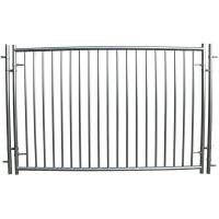 China PVC Coated Portable Metal Temporary Fence 6ft Height 10ft Length for Construction Sites for sale