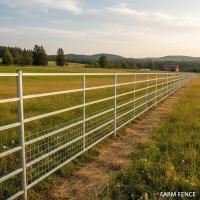 China Hot-Dipped Galvanized Cattle Farm Fence with 1.2m Height and 100m Length for Grassland and Farm Use for sale