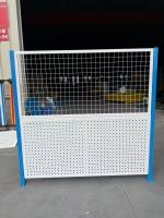 China PVC Coated Modular Design Powder Coated Workshop Isolation Fence and Steel Mesh Fencing for Warehouse Safety for sale