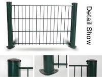 China 6FT High Easily Assembled PVC Coated 3D V Mesh Security Garden Fence for sale