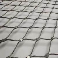 China Ferrule Type Inox 316 Wire Rope Net Flexible Stainless Steel Cable Webnet X Tend Mesh for sale