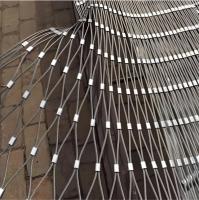 China Ferrule Type Inox 316 Wire Rope Net Flexible Stainless Steel Cable Webnet X Tend Mesh for sale