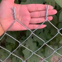 China Galvanized PVC Coated Chain Link Fence Offering Corrosion Resistance And Long Lasting Performance for sale