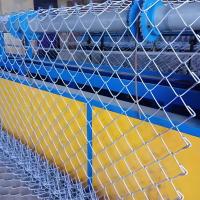 China Heavy Duty Hot Dipped Galvanized Diamond Wire Mesh Twist Mini Mesh Chain Link Field Fence Panels Grill Roll for sale