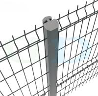 China PVC Coating 3D Bending Curved V Mesh Security Fencing For Outdoor Area for sale