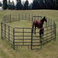 China Easy-Install Outdoor Galvanized Horse Cattle Fence Panel Farm Livestock Metal Fence for sale