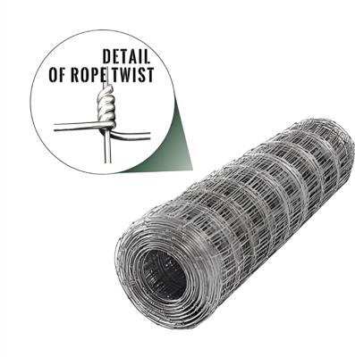 China 2.0mm Wire Galvanized Grassland Field Fence Hinge Joint 1.2m Height 50m Length Agricultural Netting for sale
