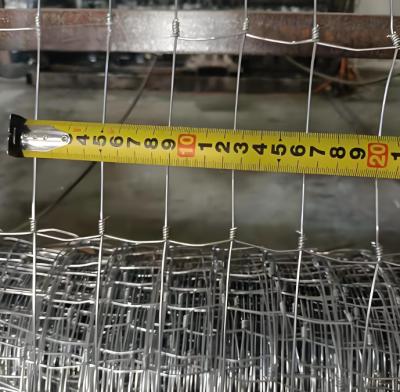 China 2.0mm High Tensile Wire Galvanized Fixed Knot Cattle Farm Fence Roll 50m Length for Ranch for sale