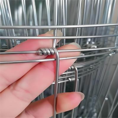 China High Tensile Steel Wire Deer Fence 6ft Height 165ft Roll Fixed Knot Wildlife Exclusion Netting for sale