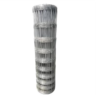 China Hot Dipped Galvanized Hinge Joint Cattle Farm Fence 1.5m Height 100m Length Field Fencing for sale