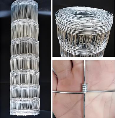 China 2.5mm High Tensile Wire Livestock Fence with Fixed Knot and Hot-dipped Galvanized for Cattle and Sheep for sale