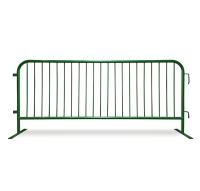 China Hot Dip Galvanized Crowd Control Barrier Height 1m Length 2m Heavy Duty Temporary Fencing for Event Safety for sale