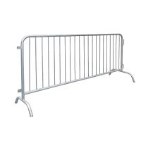 China Portable Removable Crowd Control Barrier Galvanized Steel Event Fence 1.1m x 2m for sale
