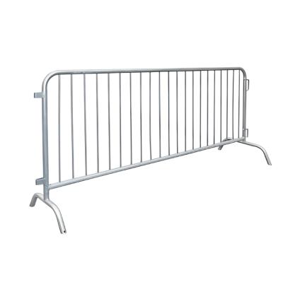 China Portable Removable Crowd Control Barrier Galvanized Steel Event Fence 1.1m x 2m for sale