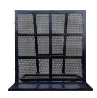 China 2m Length Galvanized Steel Mojo Barrier with 1.1m Height for Crowd Control and Safety for sale