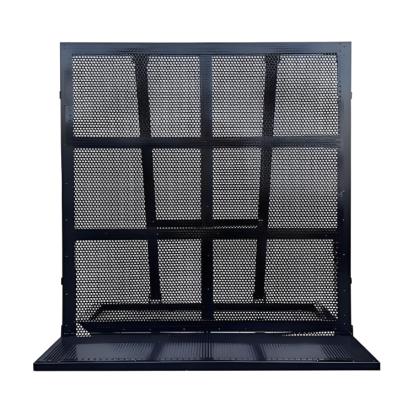 China 2m Length Galvanized Steel Mojo Barrier with 1.1m Height for Crowd Control and Safety for sale