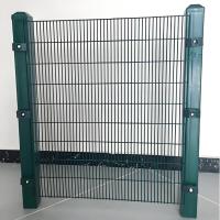 China Clearvu 358 PVC Coated Galvanized Anti-Climb Security Fence Panel with 2.4m Height for sale