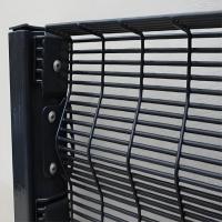 China PVC Coated Galvanized Anti Climb Security Fence High Security Steel Mesh Panel 2.4m Height 4mm Wire for sale