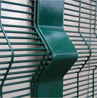 China High Security 358 Anti Climb Fence Panel 4mm Heavy Gauge Wire Hot Dip Galvanized With Y Post for sale