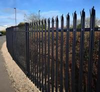 China 2.0m High Hot-dip Galvanized Low Carbon Steel Welded Wire Mesh Fence Panel for Security Boundary Fencing for sale