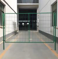 China 2.0m High PVC Coated Welded Wire Mesh Fence Panel with Ball Proof Design for Sports Field Boundary Fencing for sale