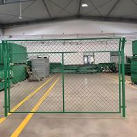 China 2.0m High Hot-dip Galvanized Low Carbon Steel Welded Wire Mesh Fence Panel for Estate Boundary for sale