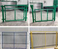 China 2.0m High Hot-dip Galvanized Low Carbon Steel Welded Wire Mesh Fence Panel for Estate Boundary for sale