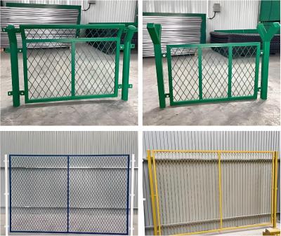 China 2.0m High Hot-dip Galvanized Low Carbon Steel Welded Wire Mesh Fence Panel for Estate Boundary for sale