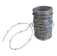 China BTO-22 Galvanized Razor Barbed Wire with 14 Gauge High Tensile Strength and 450mm Coil Diameter for Security Fencing for sale