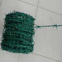 China BTO-22 Razor Barbed Wire Coil with 14 Gauge Core Wire and Hot Dipped Galvanized Coating for Security Fencing for sale