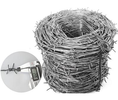 China BTO-22 Razor Barbed Wire with 14 Gauge Core and Hot Dipped Galvanized Coating for Border Protection for sale