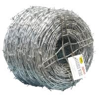 China BTO-22 Hot Dipped Galvanized Razor Barbed Wire with 14 Gauge Core Wire and 450mm Coil Diameter for Border Protection for sale