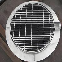 China g253 Galvanized Steel Grating 25x3 Bearing Bar Size Anti Rust Drain Cover Trench for sale