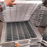China ASTM A1011 Galvanized Sheet Steel Grating Anti Rust Drainage Trench Cover 30mm for sale