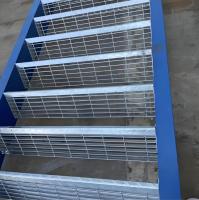 China Anti Corrosion Galvanized Steel Grating with 32x5mm Bearing Bar Size for Bridge Decking Panel for sale