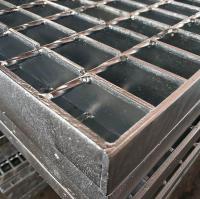 China S235JR Galvanized Steel Grating 30x3 Bearing Bar Size Anti Rust Walkway Trench Cover for sale