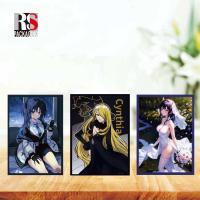 China Holographic Mtg Anime Card Holder Card Custom Protective Cover Matte Yugioh Card Holder for sale