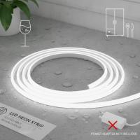 China 6×12mm Flat Side-Glow LED Neon Strip Light with Waterproof IP65 and 120 Degrees Illumination for Indoor & Outdoor Decoration for sale