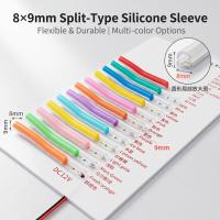 China 3rd Generation Split Flexible Silicone Tube LED Neon Strip Sleeve with 8mm Solid Light Guide Hose for sale