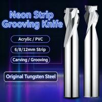 China Imported Tungsten Steel Neon Strip Grooving Knife Split Type for 6mm & 8mm Flexible Rubber Strips for sale