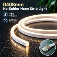 China 0408 Co-extruded Neon Light Strip, Low Voltage 12V/24V, Outdoor Waterproof, Side Emitting Flexible LED Silicone Light Strip for sale